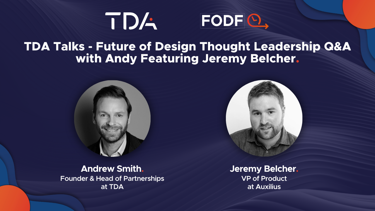 TDA Talks - Q&A with Jeremy Belcher - TDA